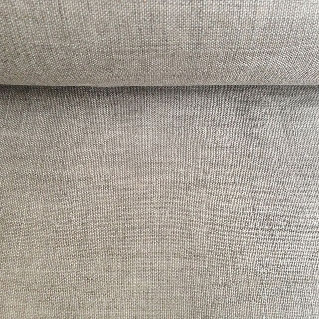 Washed linen woven fabric in natural, 240 g/m² | Linen By Linas