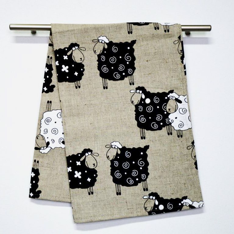 Towel “Sheep” | Linen By Linas